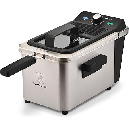 Amazon.com: Toastmaster TM-166DF Deep Fryer, 2.5 Liter, Silver: Home ...
