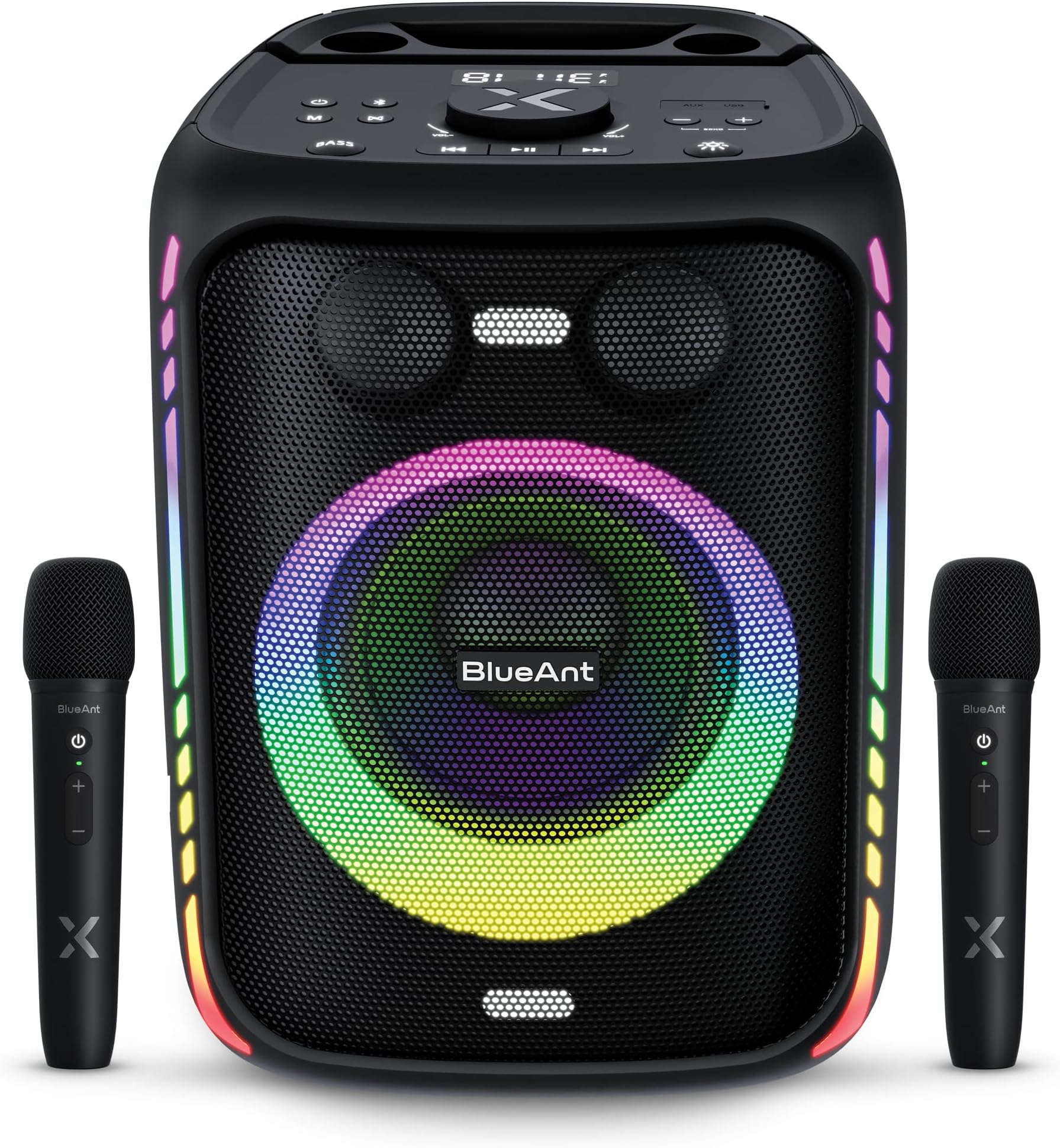 BlueAnt X5i | Portable Bluetooth Party Speaker | Black | 120W Peak ...