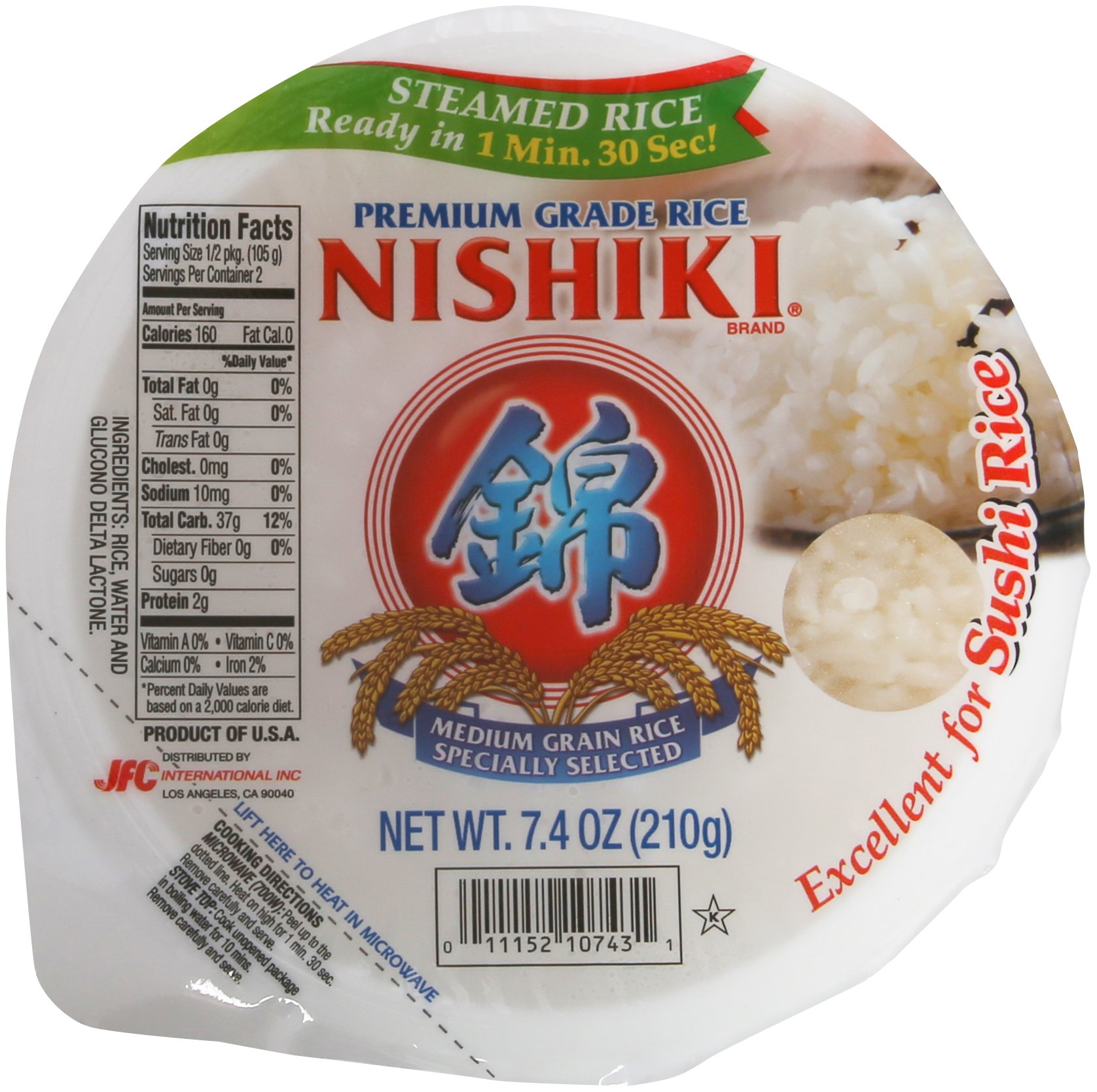 Snapklik.com : Nishiki Premium Cooked Rice, 7.4 Ounce