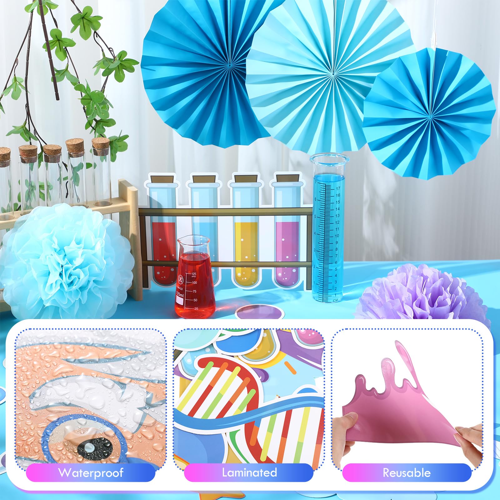 Snapklik.com : Funrous 62 Pcs Science Bulletin Board Decorations ...