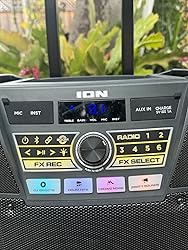 Amazon.com: ION Block Rocker XL - Portable Bluetooth Outdoor Party ...