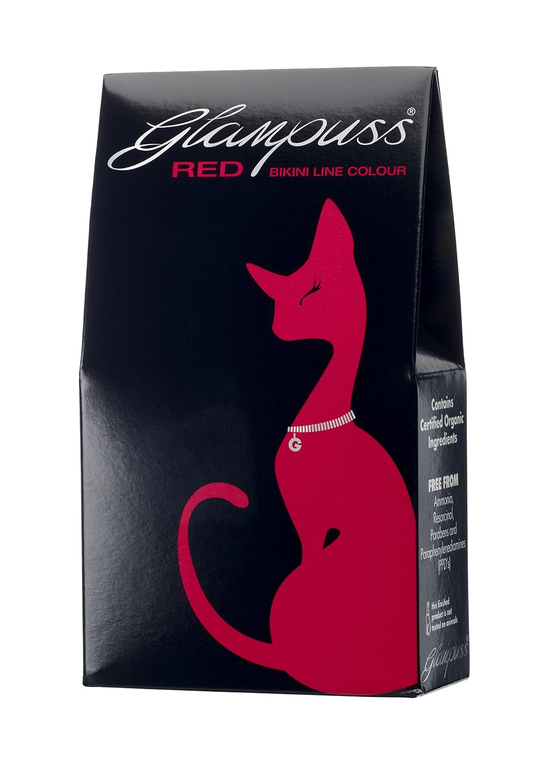 MiniKINI GlamPuss - organischer Schamhaarfarbstoff - HOT RED : Amazon ...