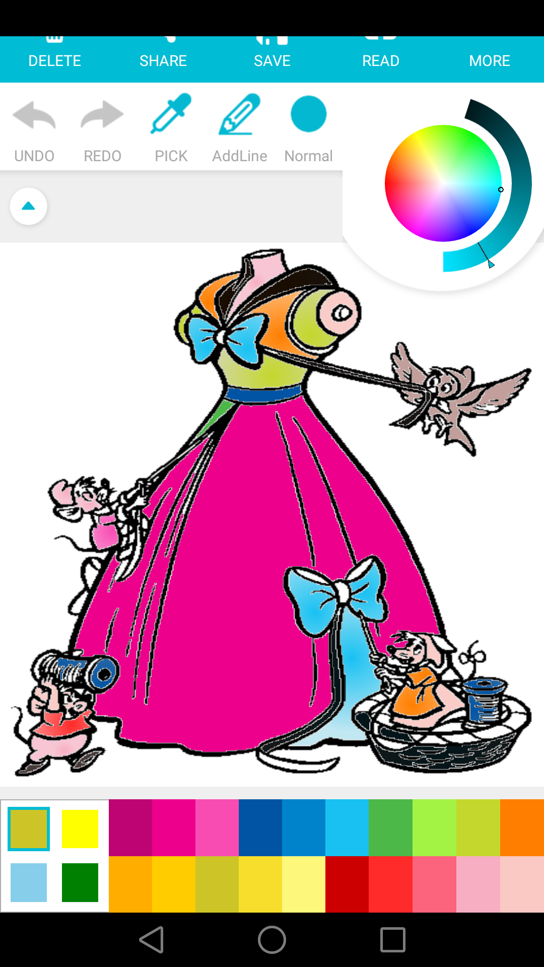princess coloring : recolor coloring book ( free coloring ) - App on ...