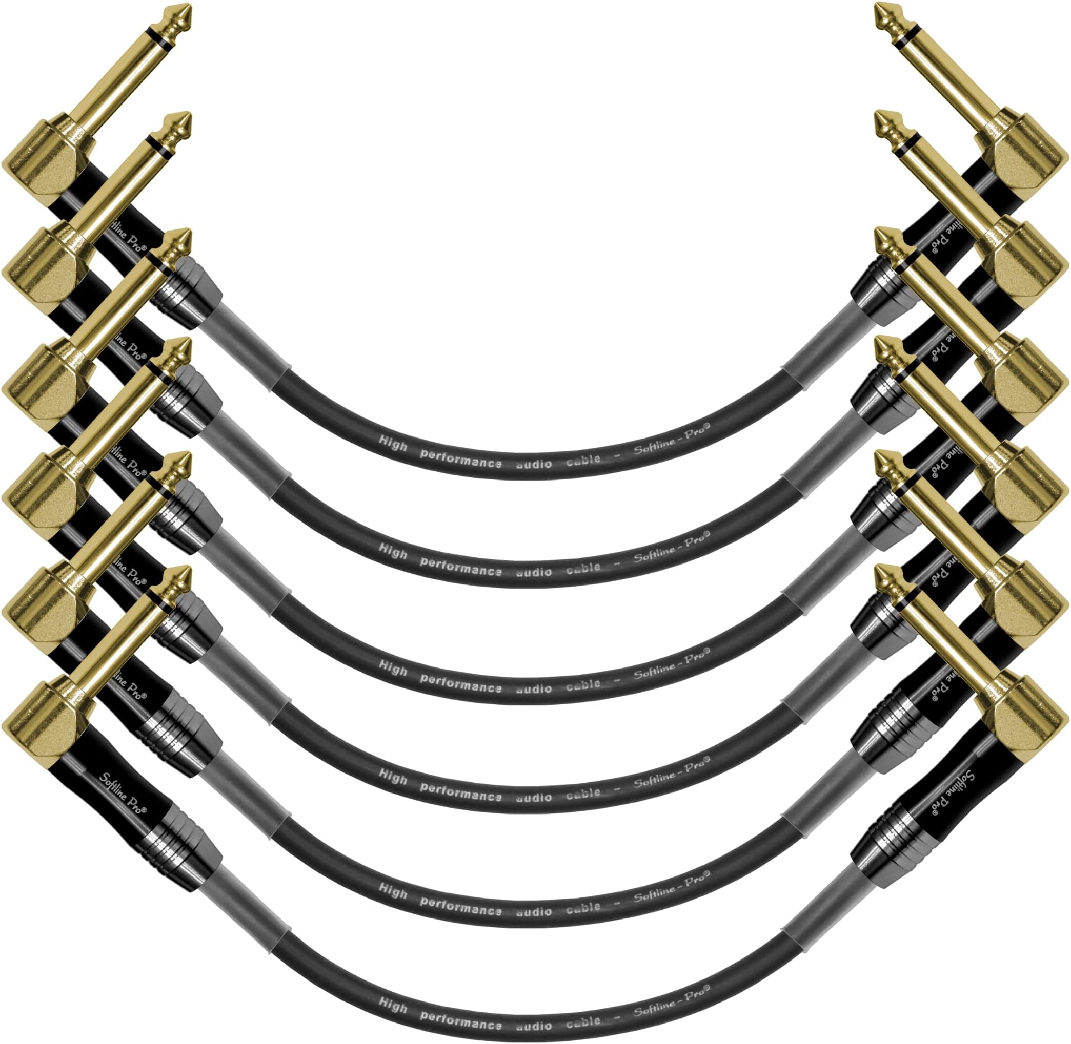 Kadence UltraFlex 6 Inch Guitar Patch Cable, Guitar Effect Pedal Cables ...