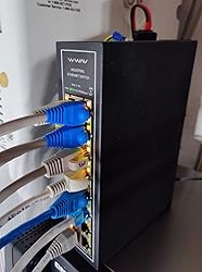 Amazon.com: WIWAV WDH-16GT-DC 10/100/1000Mbps Unmanaged 16-Port Gigabit Industrial Ethernet ...