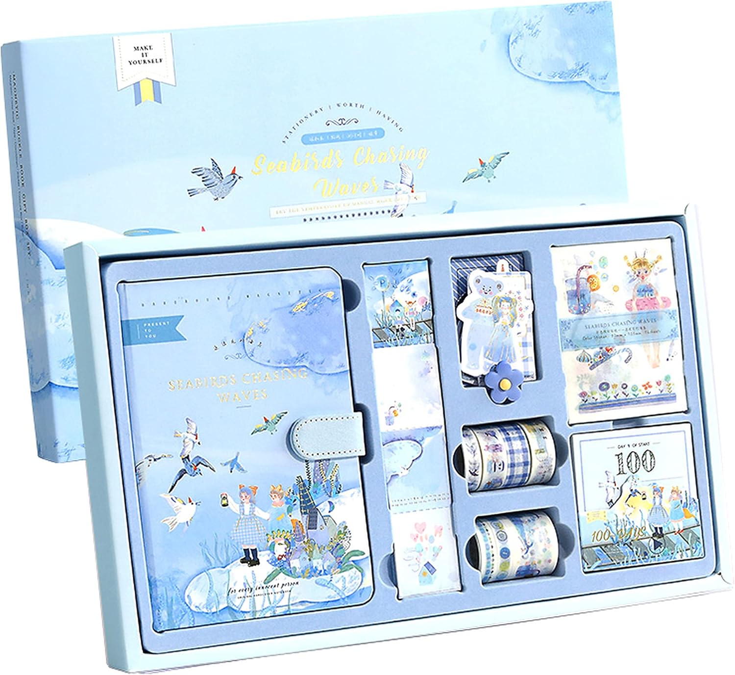 Amazon.com: Notebook Kit for Girls, Journaling Set for Girls 10-12 ...