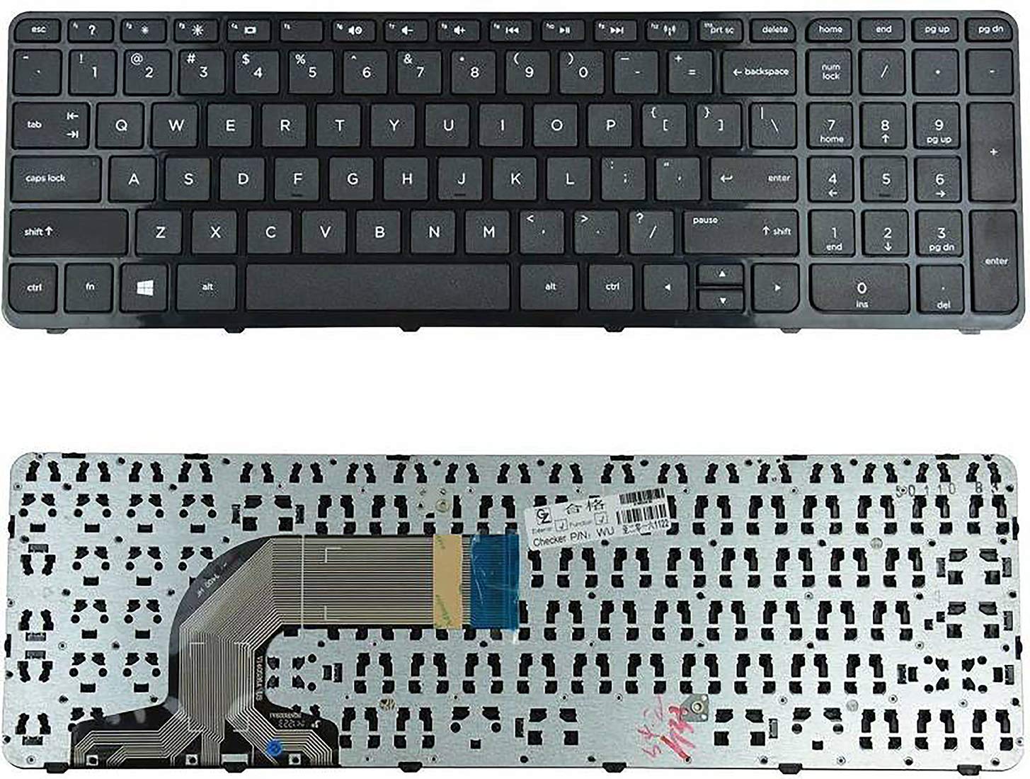 Compatible Laptop Keyboard for HP Pavilion 15 15R 15G 15N 15S 15-E 15-G ...