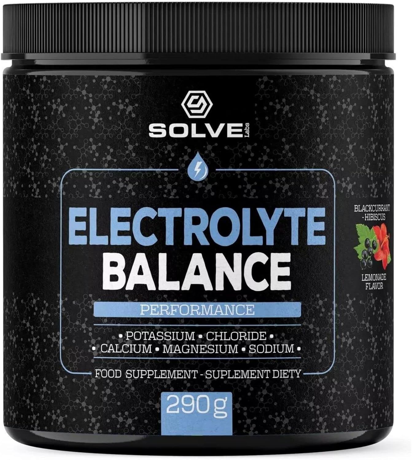 SOLVE Labs® High Potassium Electrolytes Powder (290g) Pink Lemonade ...