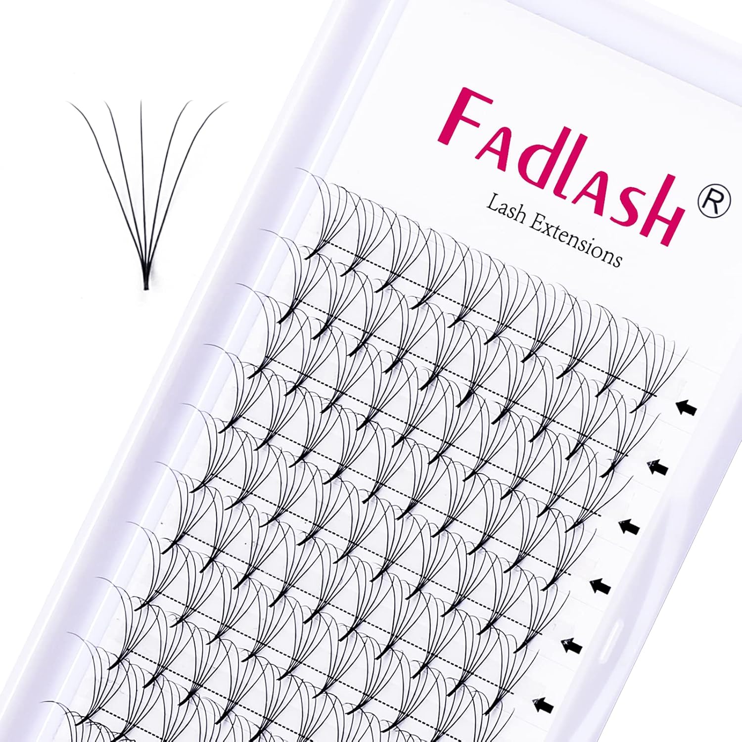 Volume Lash Extensions C CC D DD Curl Premade Fans Eyelash Extensions ...