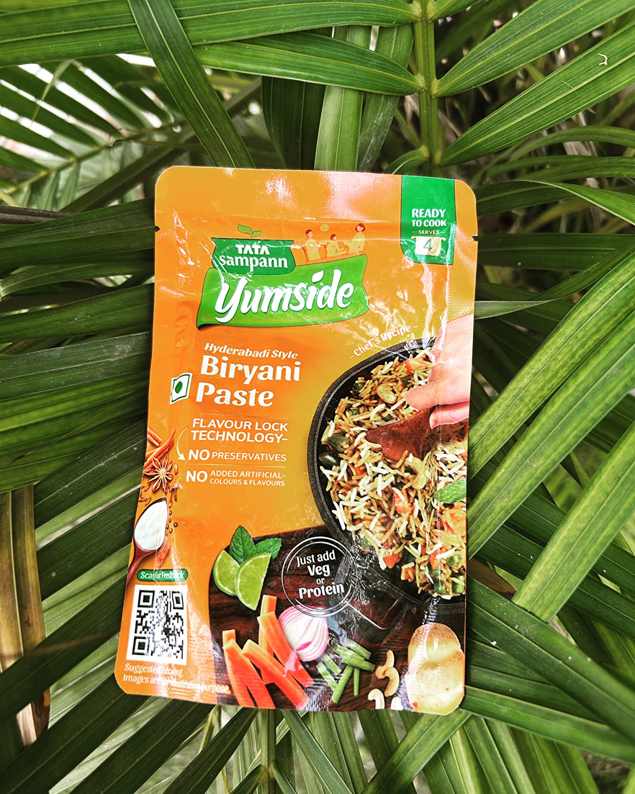 Tata Sampann Yumside Biryani Paste/Masala- Hyderabadi Style, 150g ...