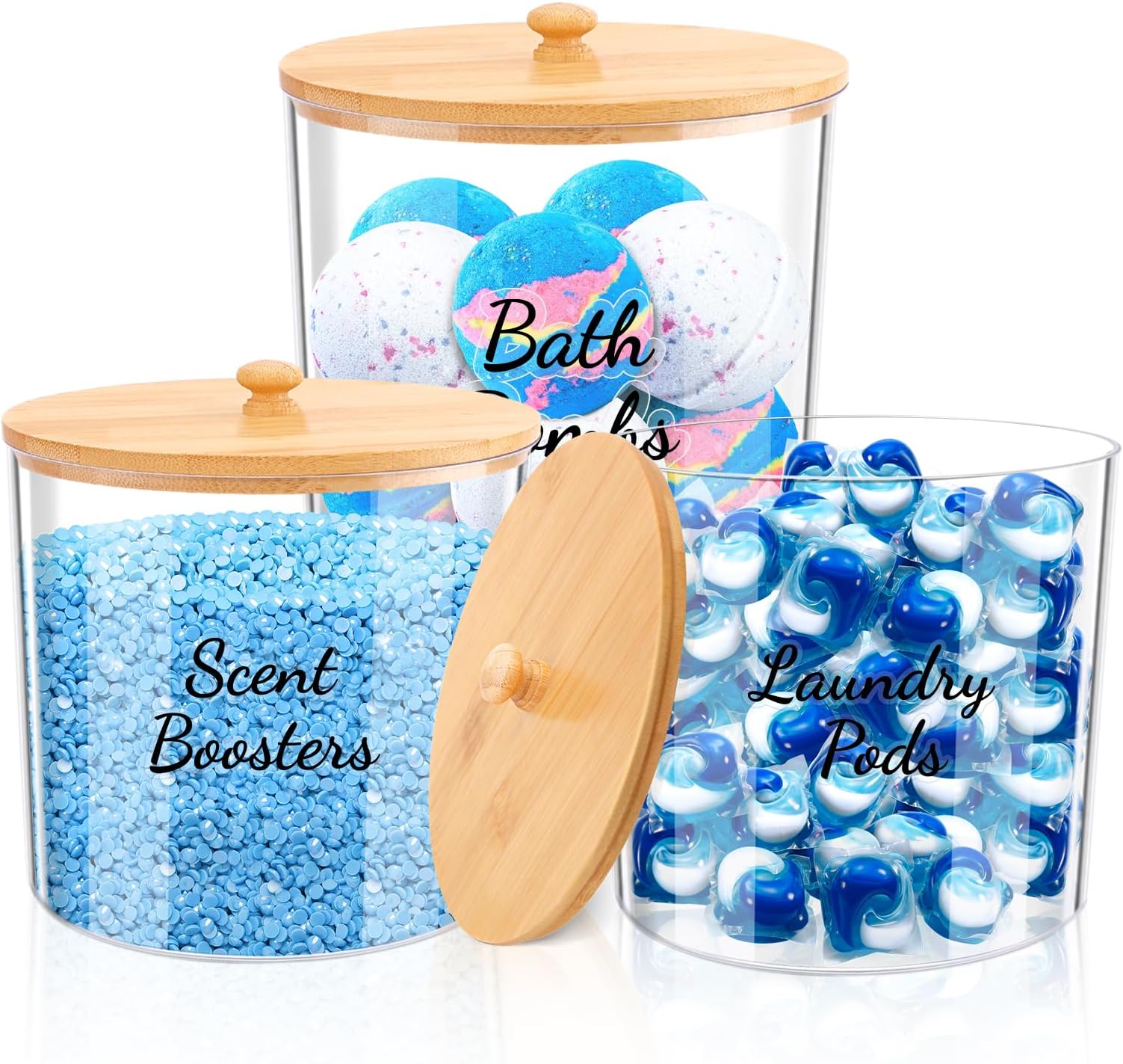 Amazon.com: Moryimi Laundry Scent Booster Container for Laundry Room ...