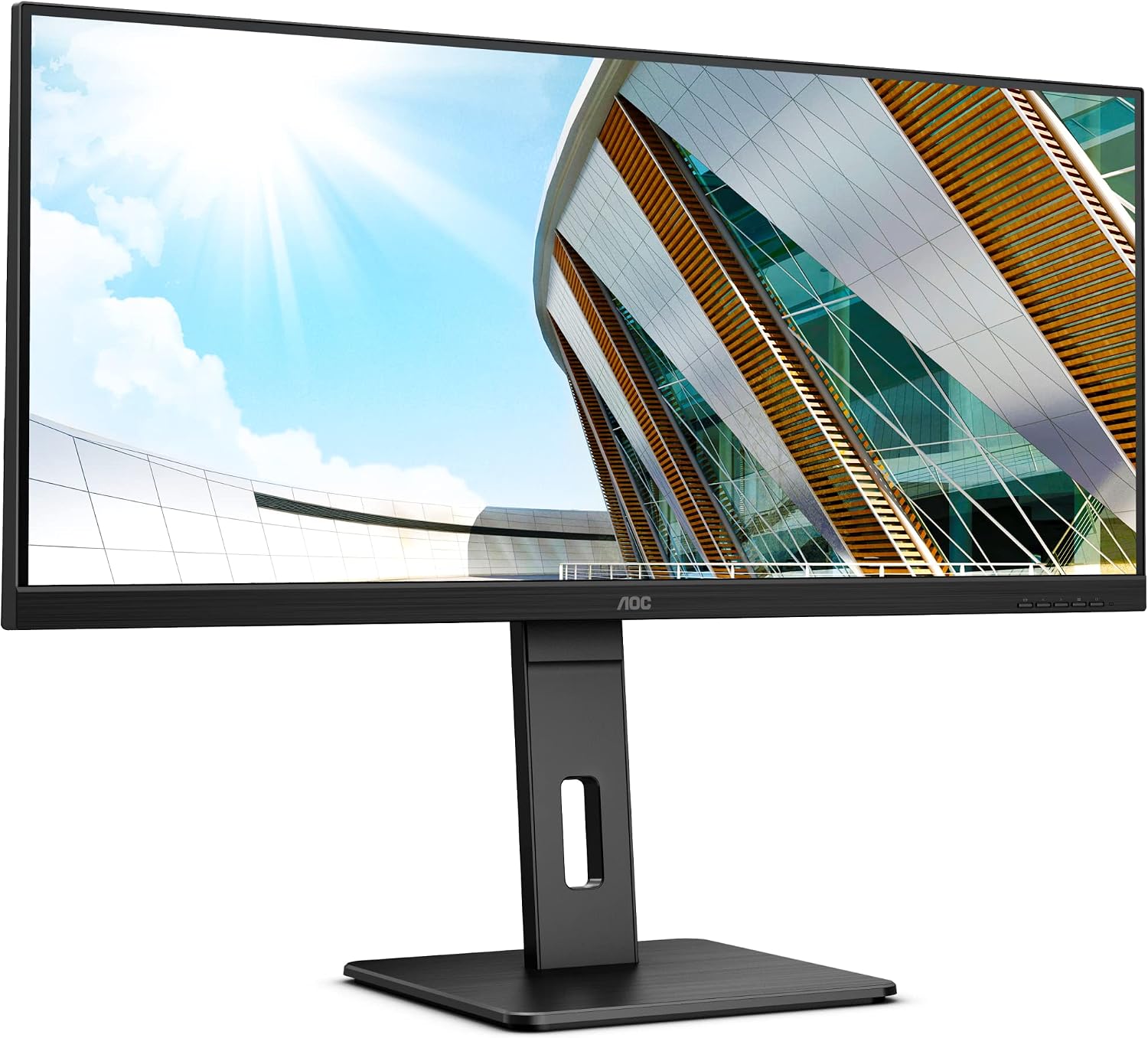 Buy AOC U34P2 34-inch Professional Grade Ultra Wide Monitor, 21:9 WQHD ...