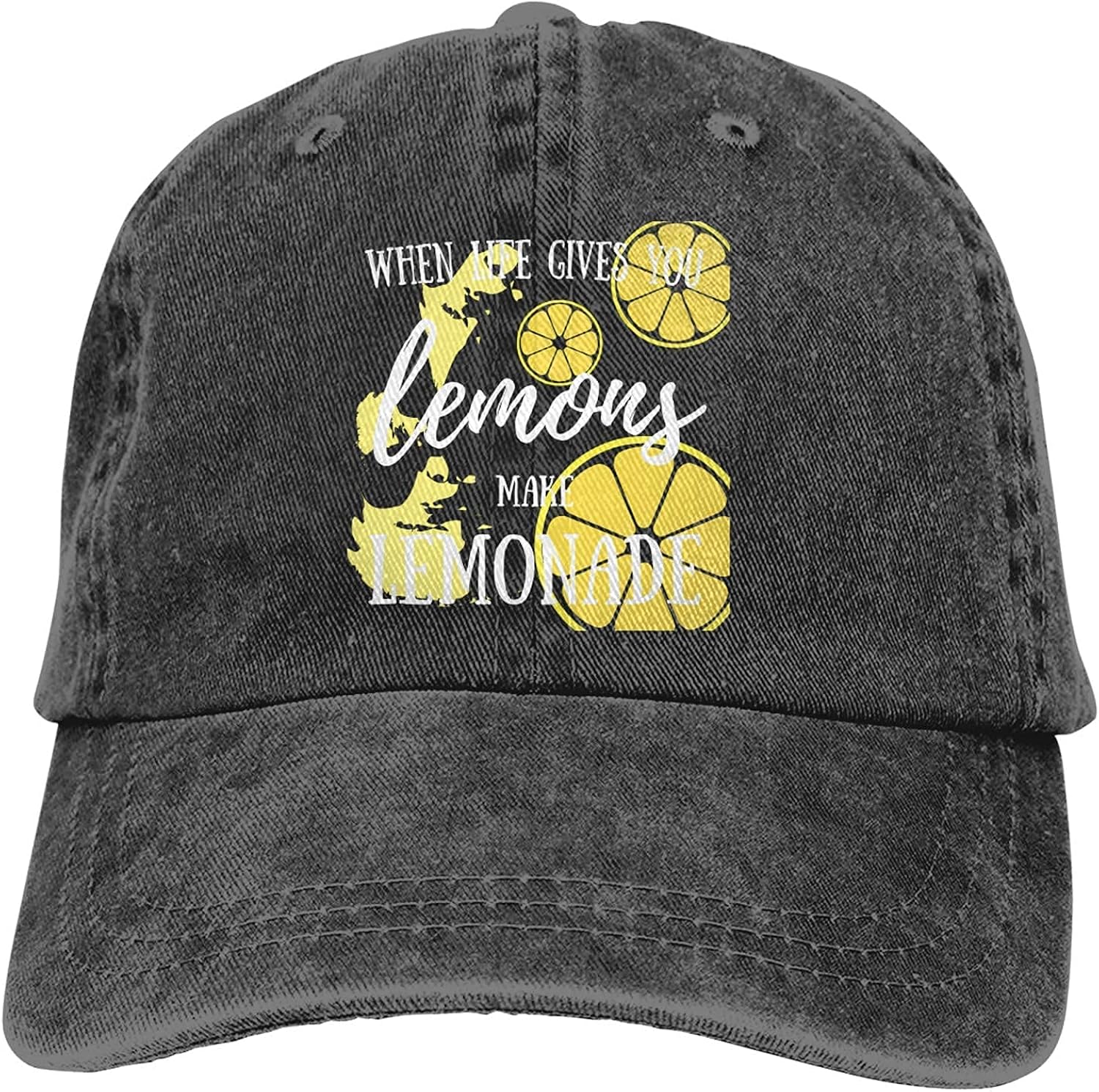 Life Gives You Lemons Make Lemonade Hats for Men Women Vintage Baseball ...