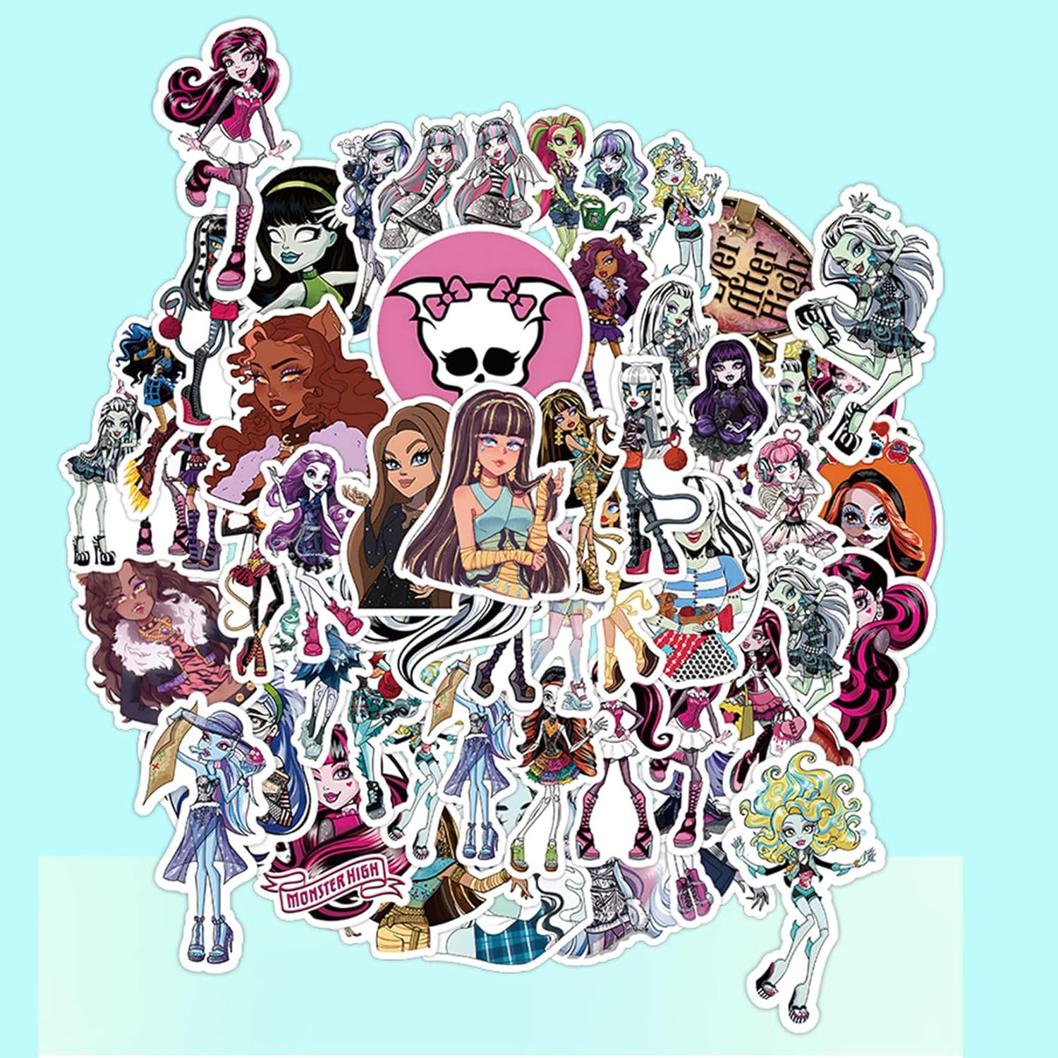 Monster High Stickers 50pcs Decals for Laptops Water Bottles Toys and ...
