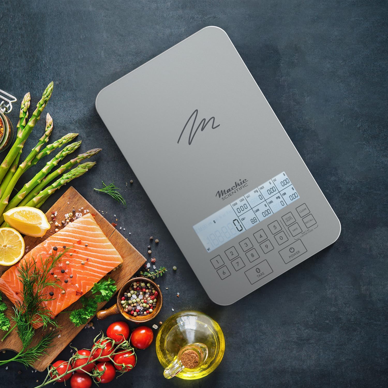 Amazon.com: Perfect Portions Digital Scale with Nutrition Facts Display ...