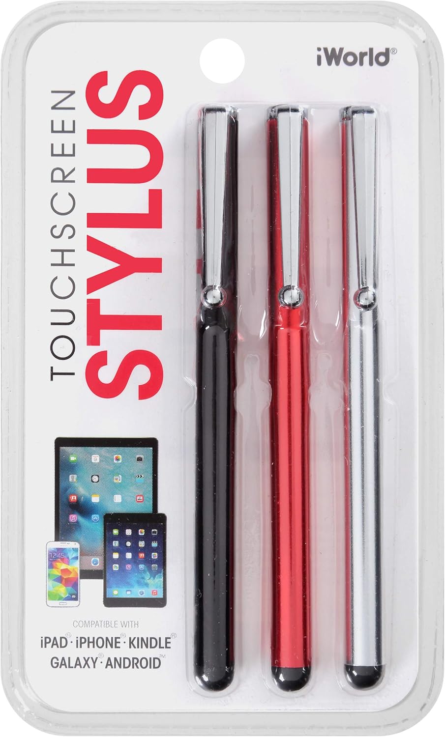 Amazon.com: iWorld Stylus 3 pack : Cell Phones & Accessories