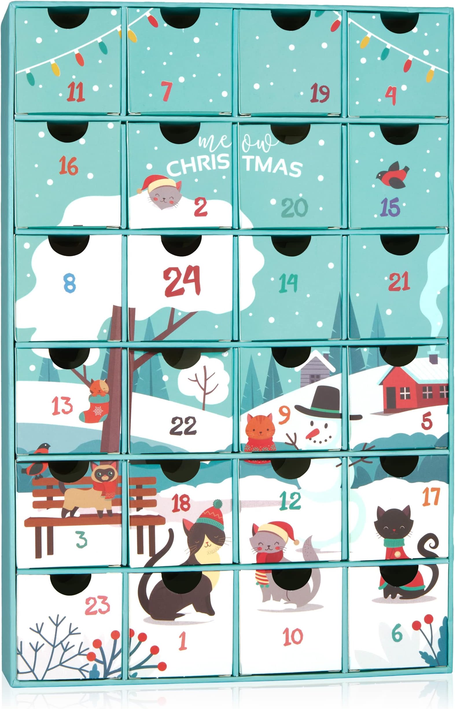 Calendrier de l'Avent, Calendrier De l'Avent a Remplir, Calendrier de ...
