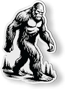 Amazon.com: Bigfoot Sasquatch Walking Magnet - Car Fridge Locker - 5 ...