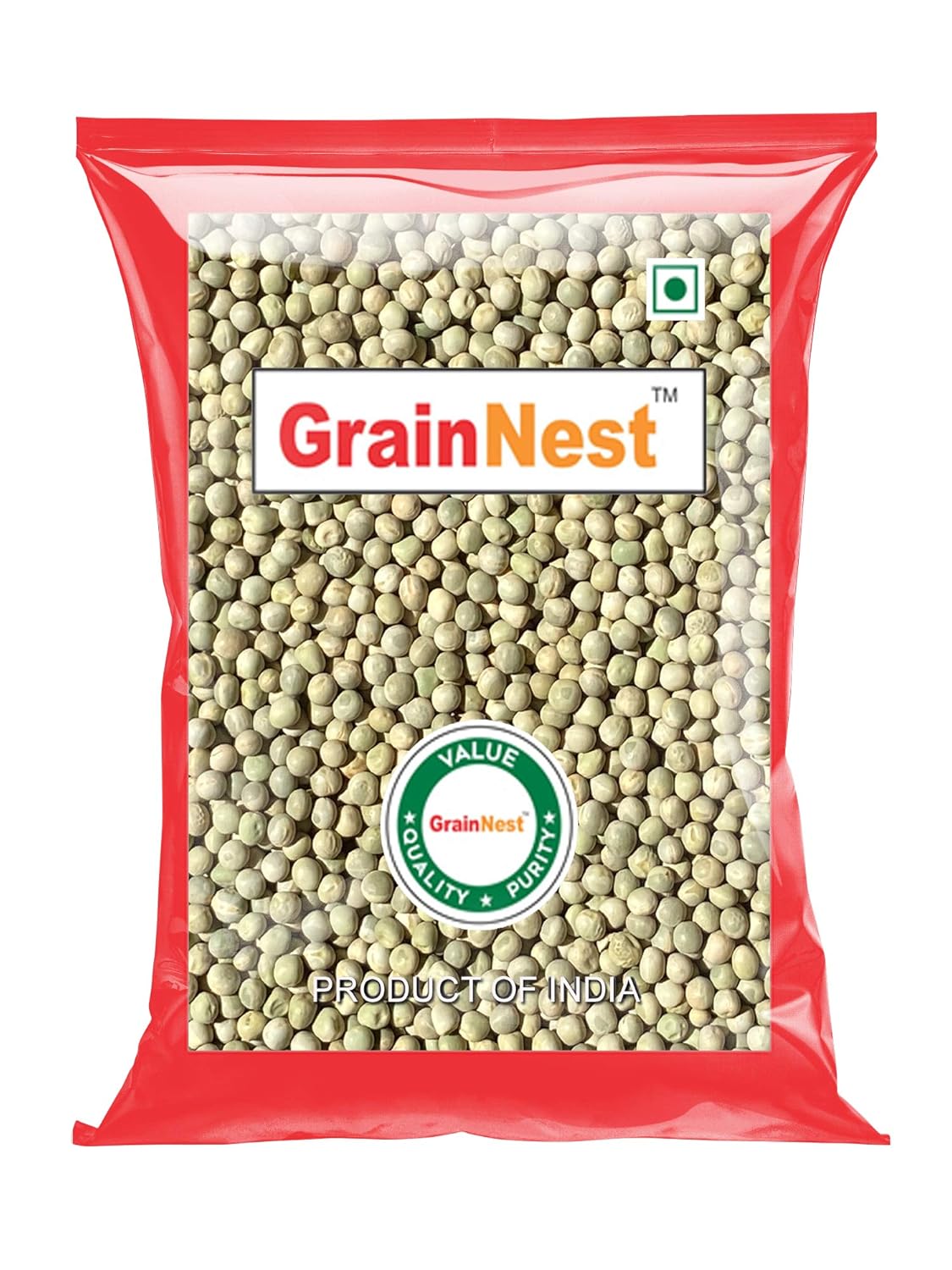 GrainNest Dry Green Peas / Dried Matar / Batani / Pattani 500g : Amazon ...