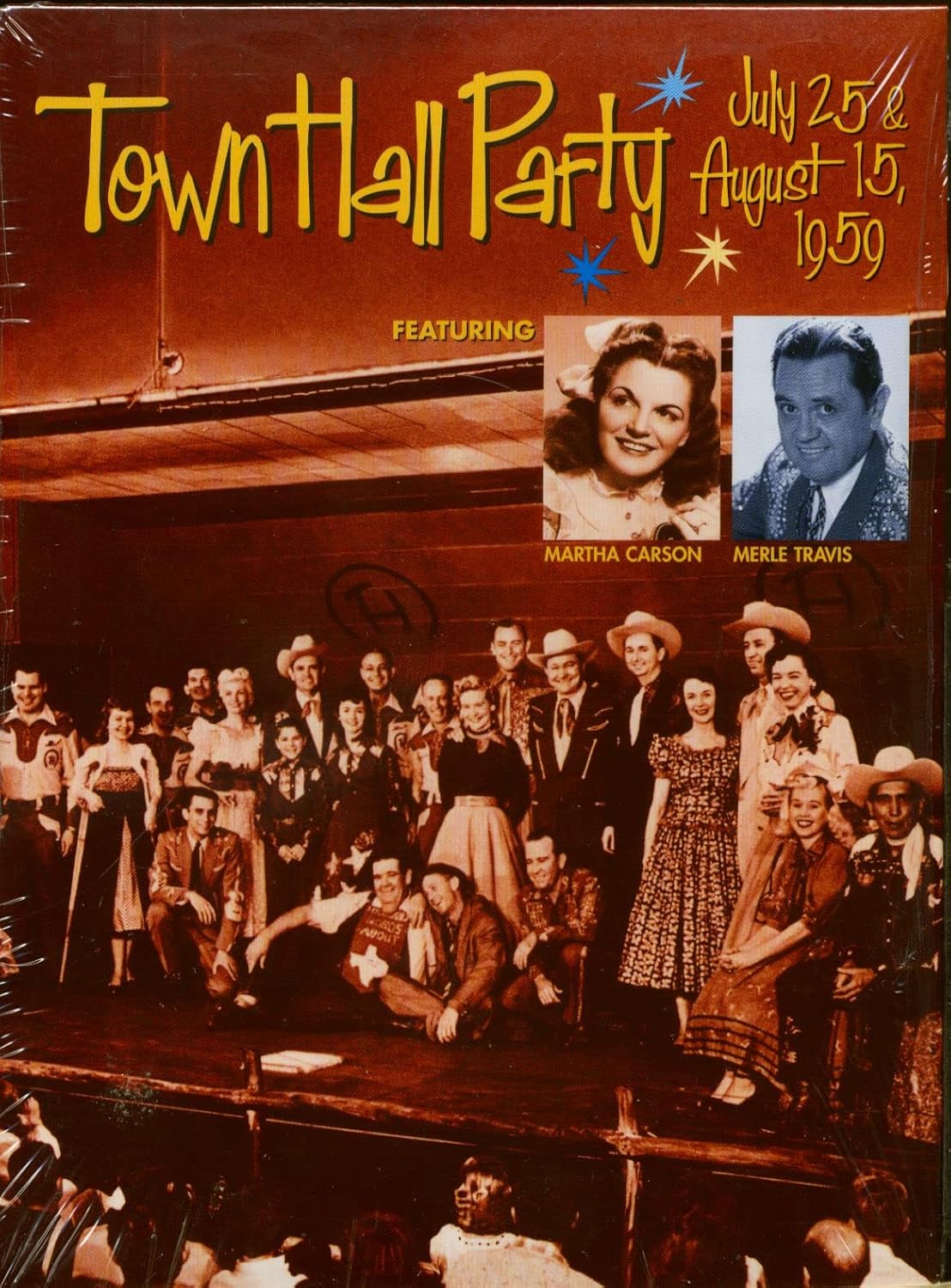Amazon.com: At Town Hall Party July 25 & Aug.15, 1959 [DVD] : Various ...