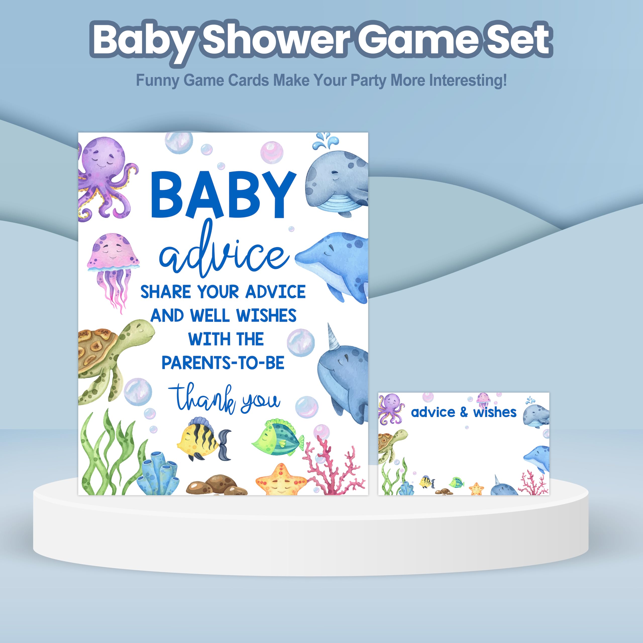 Turtles Baby Shower Games Black & White Baby Shower Games Pack