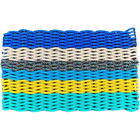 Amazon.com: The Original Recycled Lobster Rope Doormat, Handwoven in ...