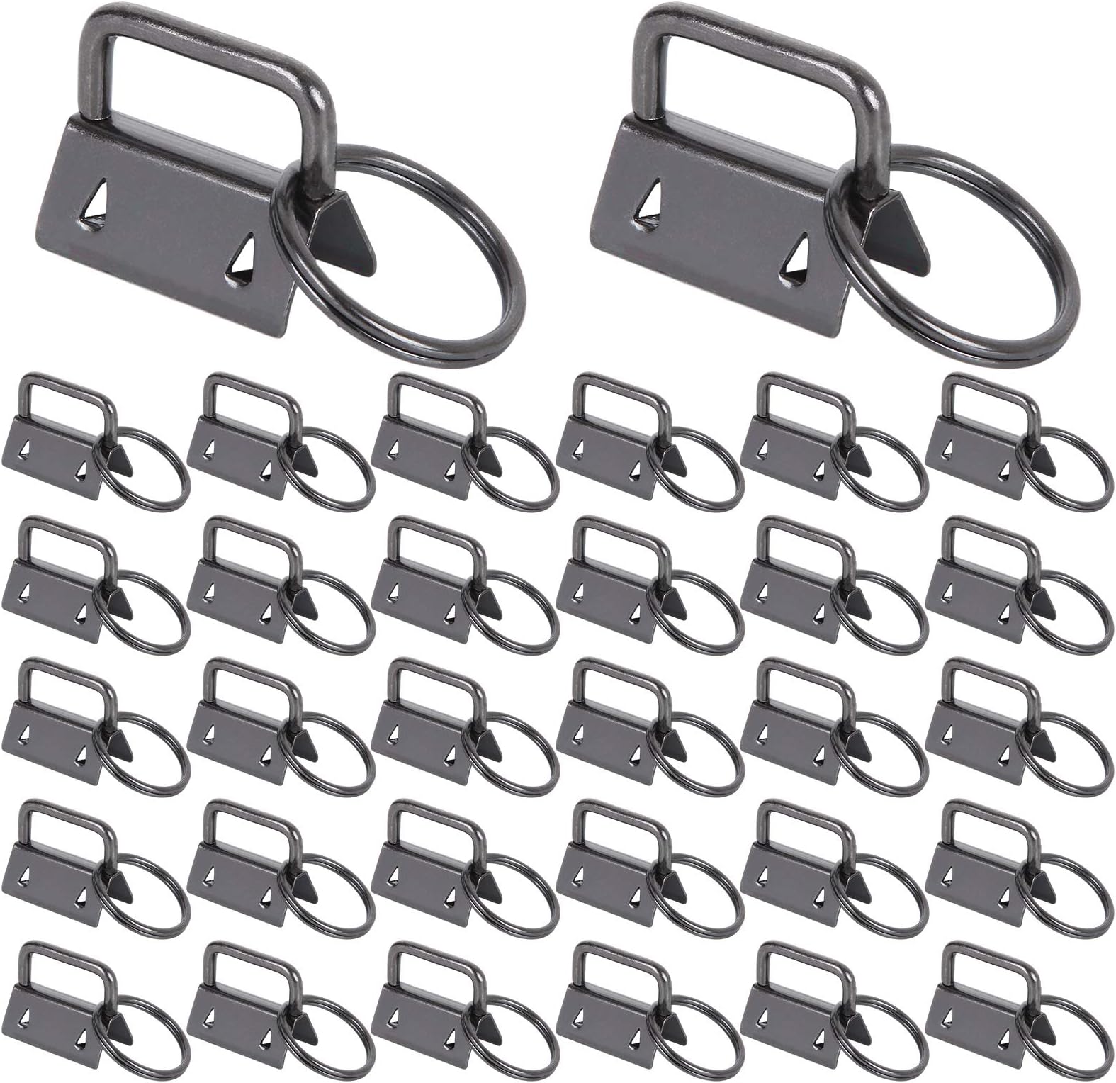 Amazon.com: HOZEON 150 Pack 1 Inch Key Fob Hardware with Key Rings, Key ...