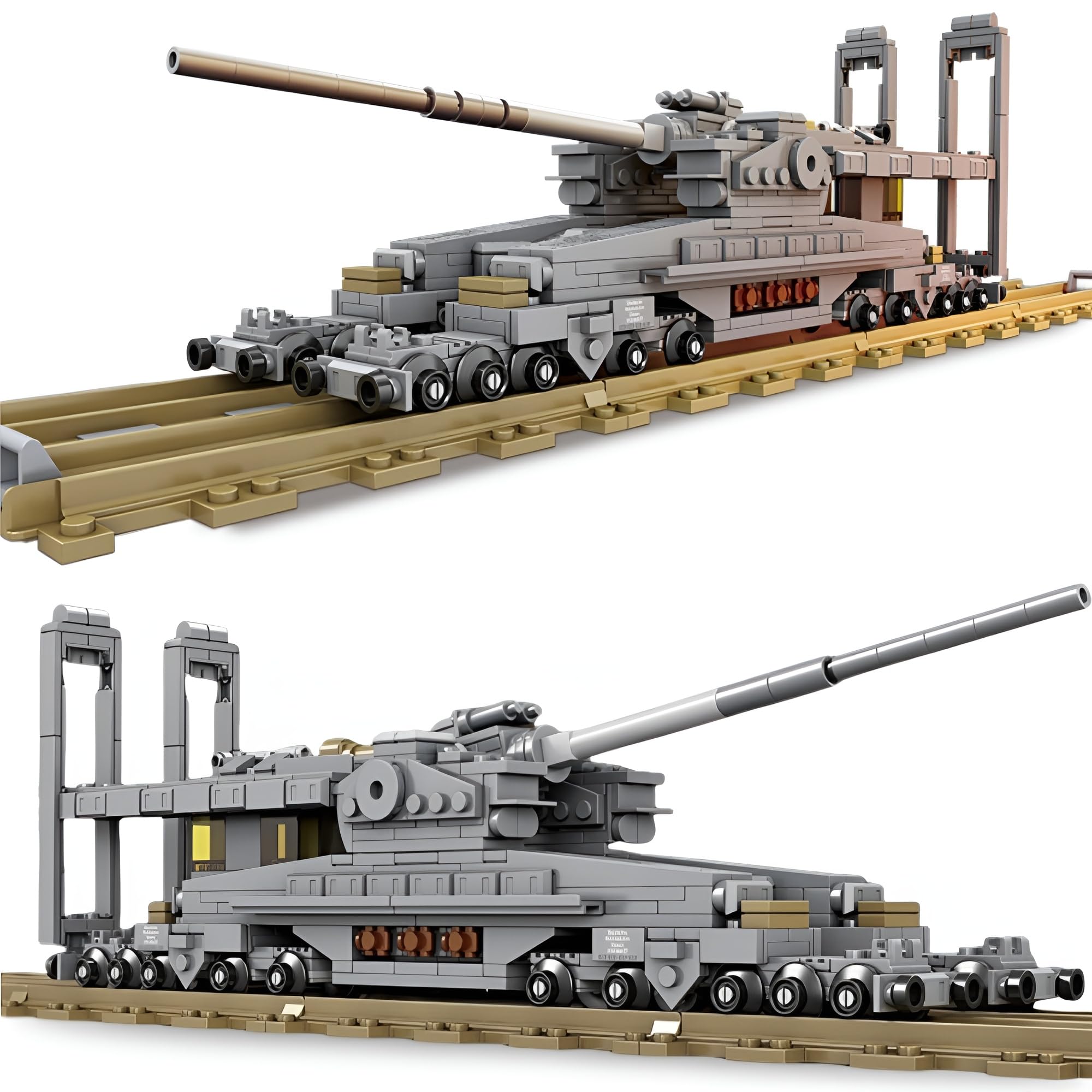 Military Tank Building Kit, 628 PCS Army Dora Tank Building Kit for ...