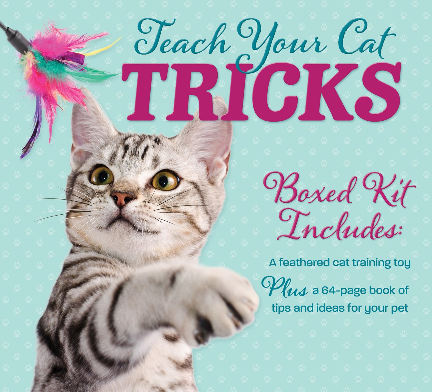 Amazon.com: Teach Your Cat Tricks Book and Toy Kit: 9781680220193 ...