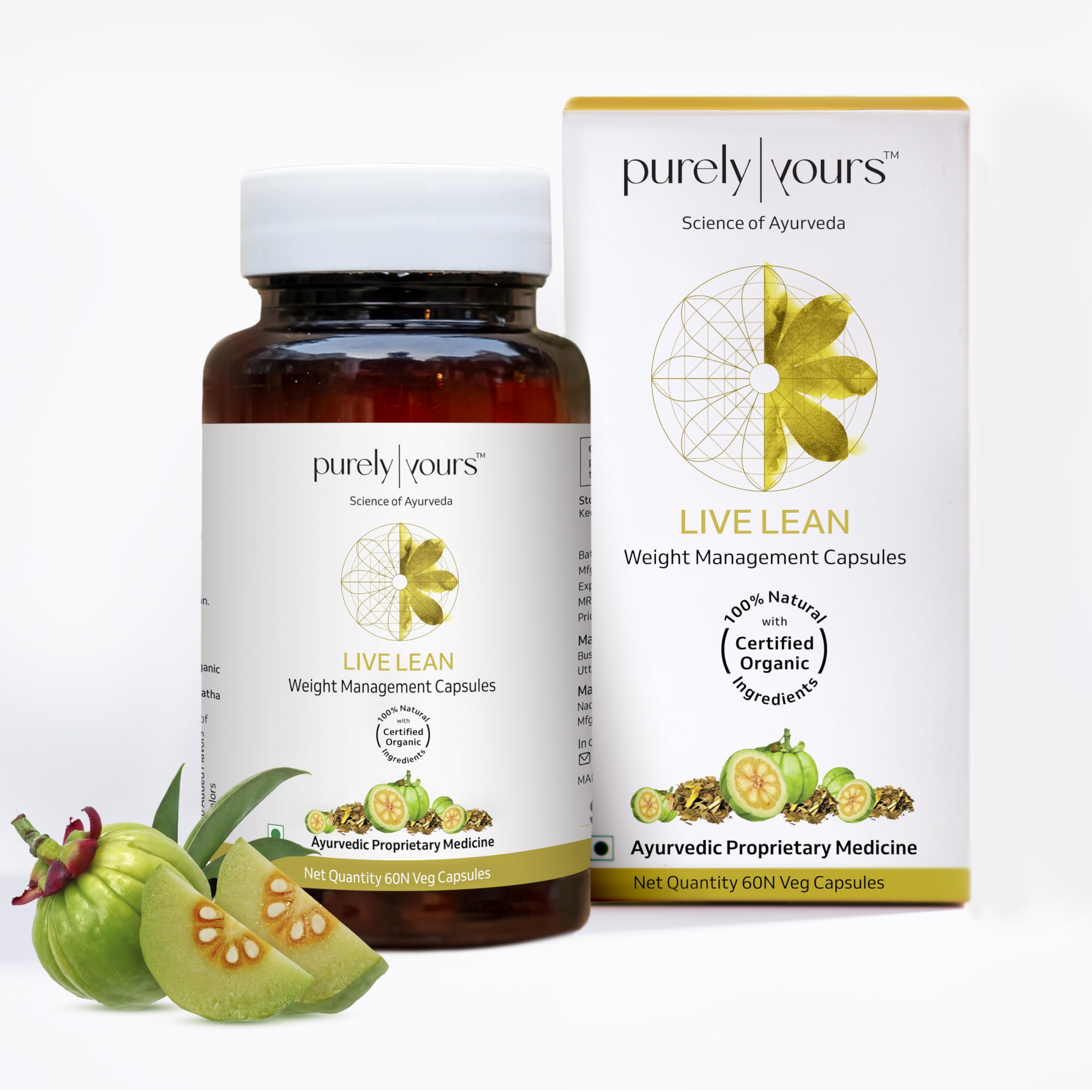 Purely Yours Live Lean - Weight Management Capsule, Active Metabolism ...