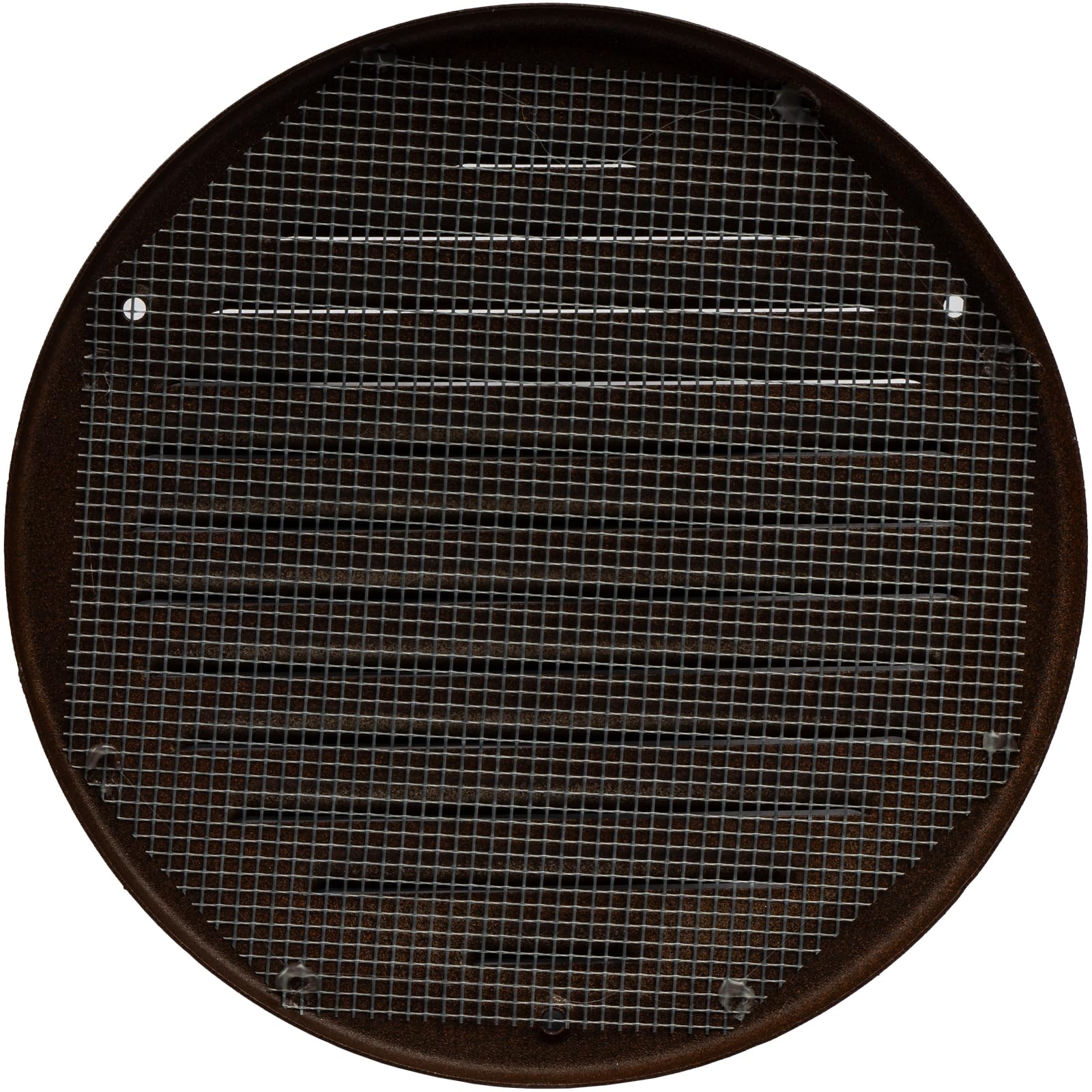 Snapklik.com : ECOPRO VENT Brown Metal 6 Inch Round Ventilation Grille ...