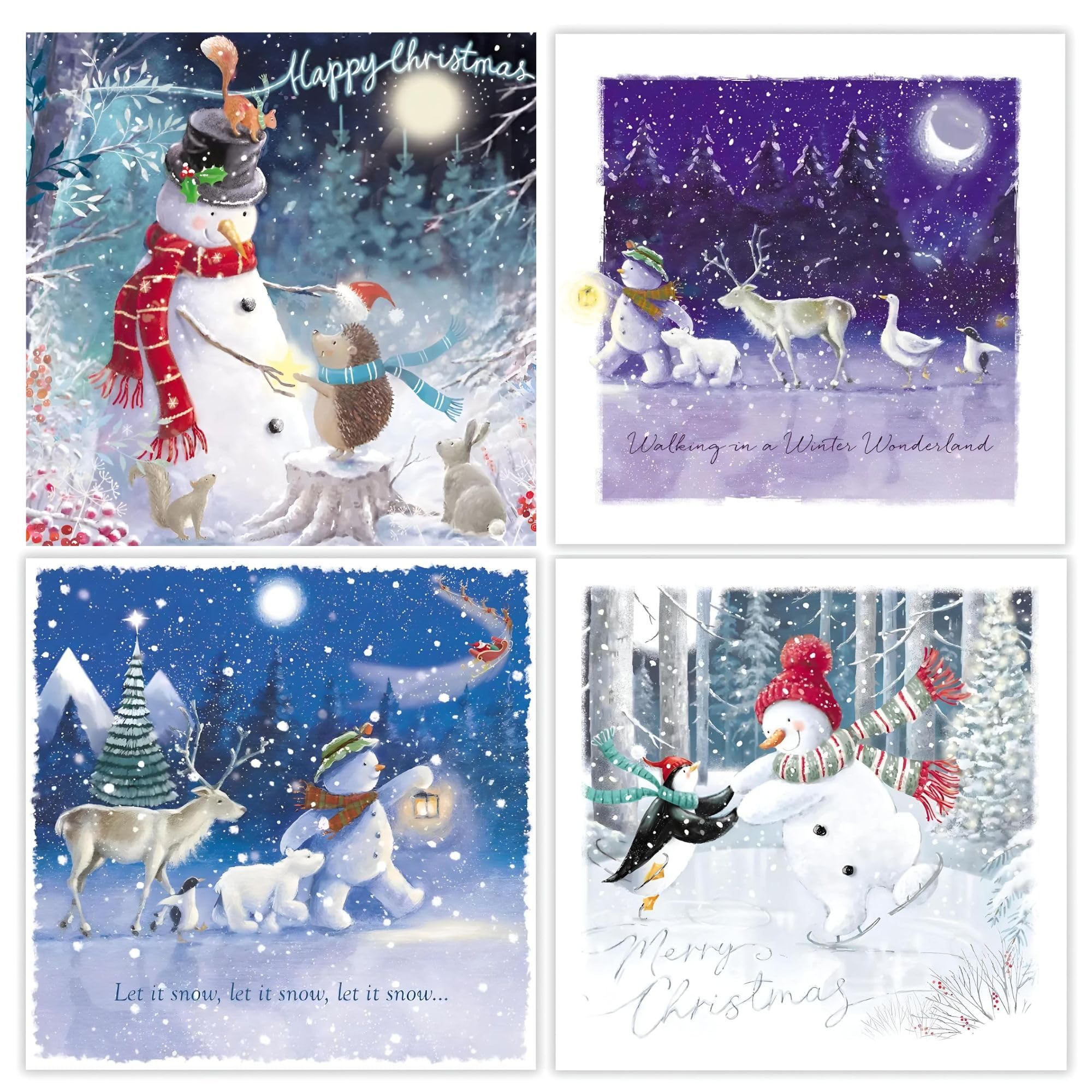 Charity Christmas Cards Pack of 20 - Alzheimer's Society, Marie Curie ...