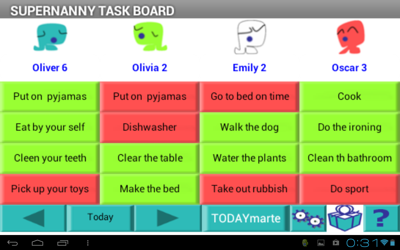 Supernanny task board - App on Amazon Appstore