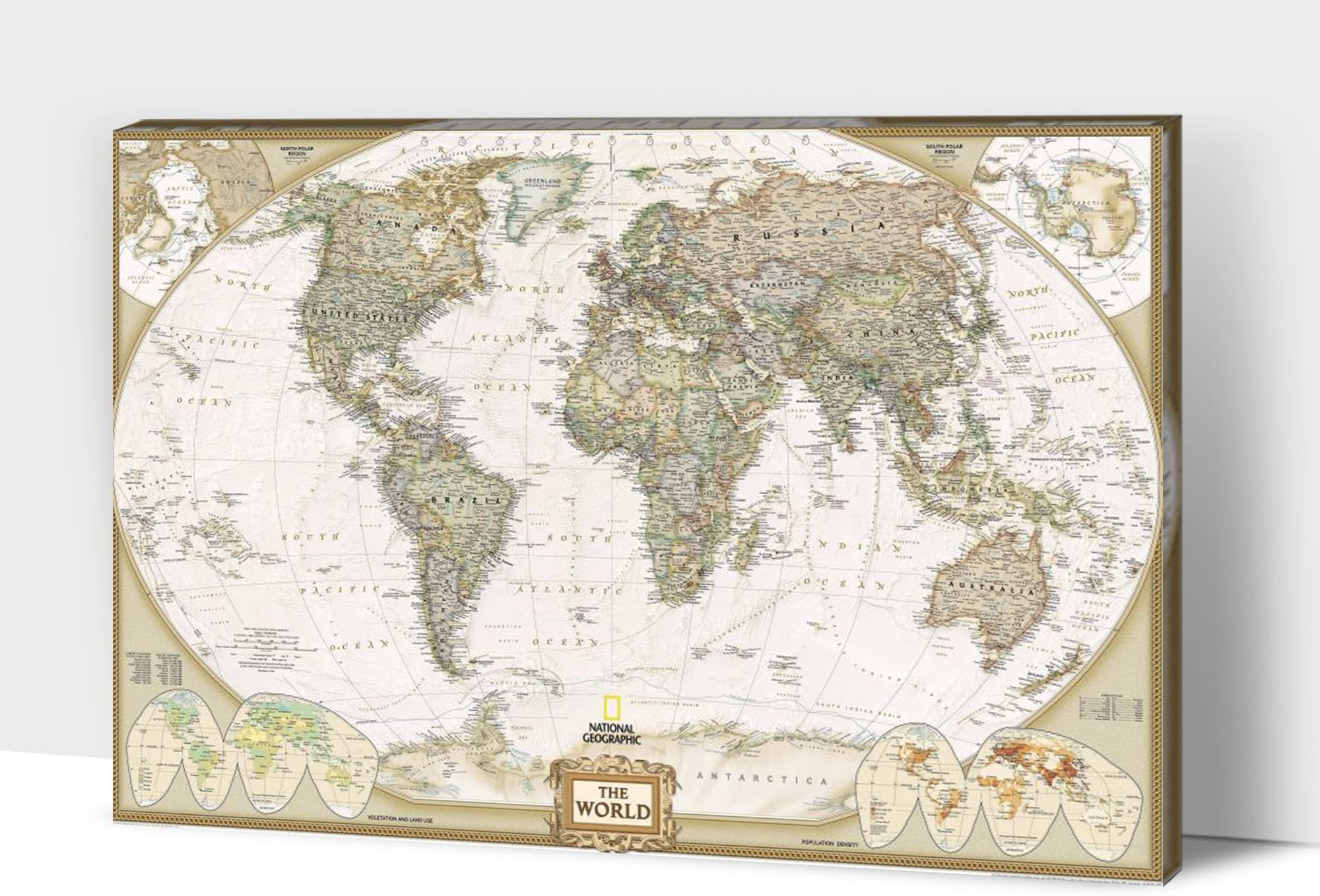 Amazon.com: Map of the World (Orbis Terrarum) by Petrus Plancius 1594 ...
