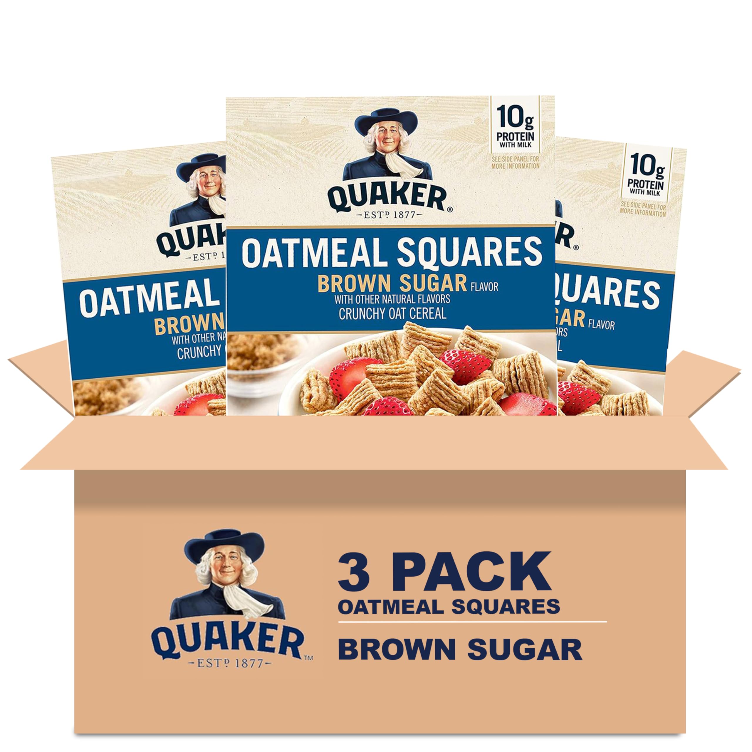 Quaker Oatmeal Squares Breakf...B079RPBQ4R | Encarguelo.com