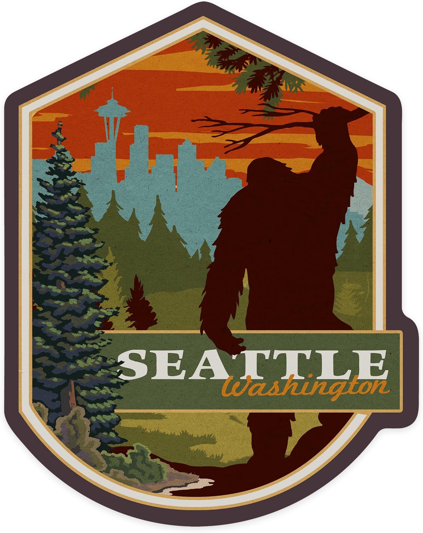 Amazon.com - Washington State Sticker - Sticker Graphic - Auto, Wall ...