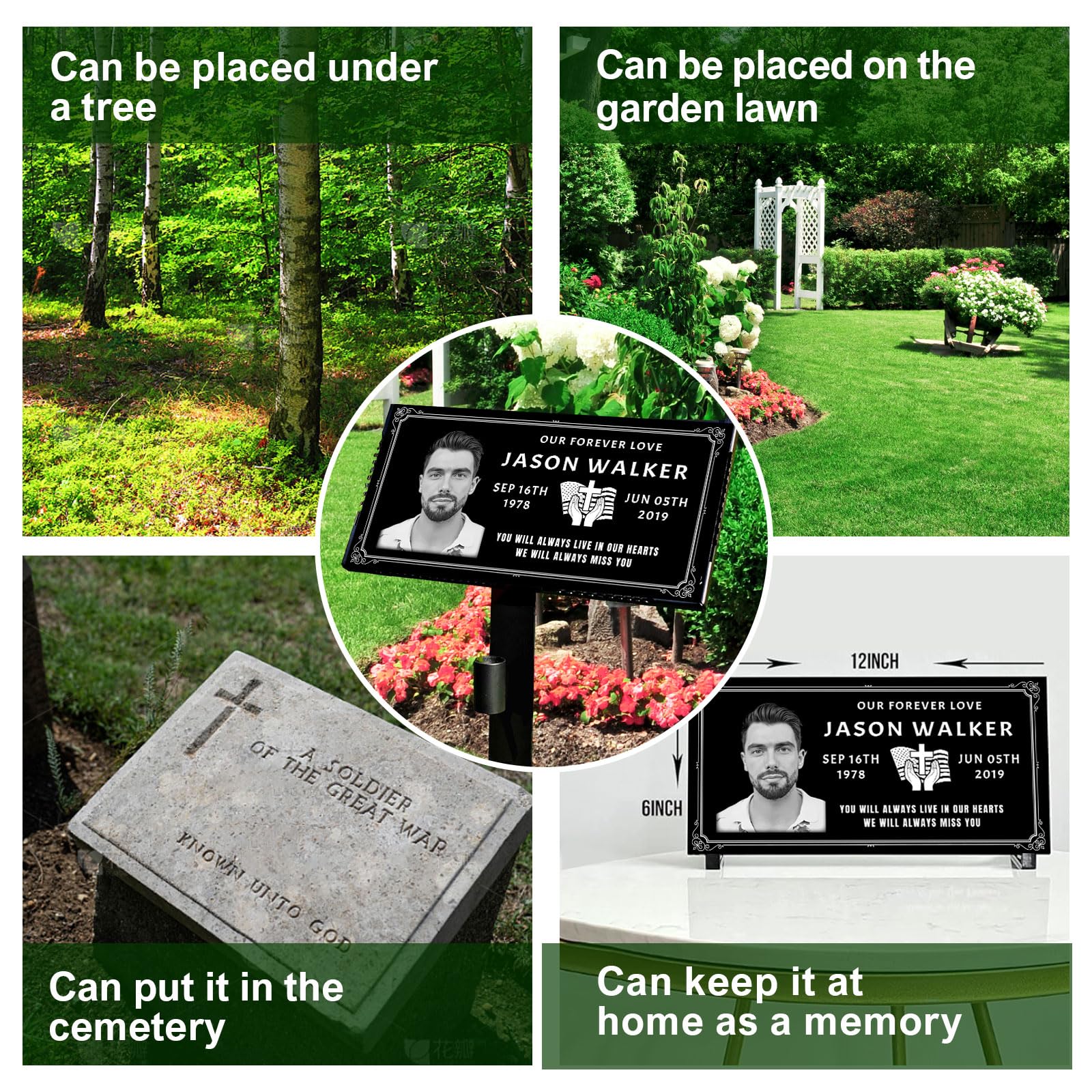 Snapklik.com : Headstones For Grave Markers For Cemetery For Humans ...