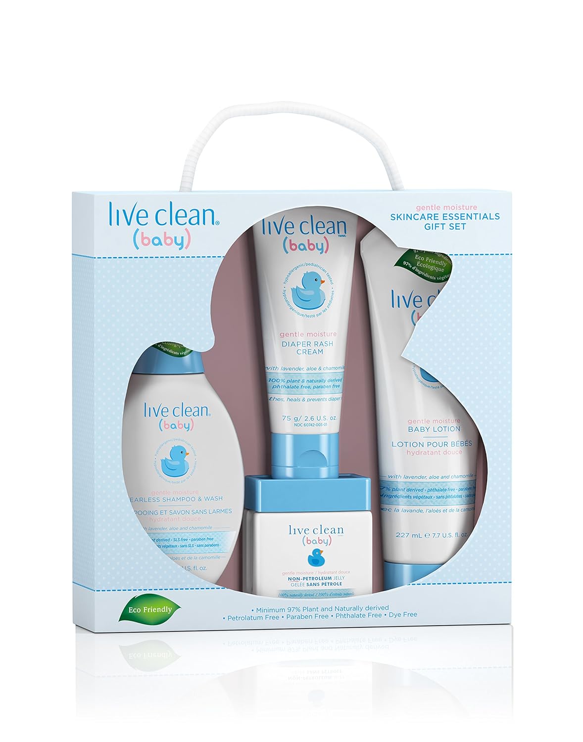 Amazon.com: Live Clean Baby Gentle Moisture Skincare Essentials Gift ...