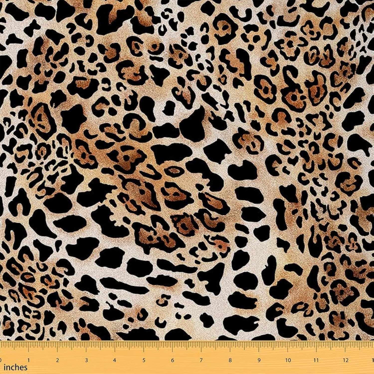 Amazon.com: Leopard Print Upholstery Fabric by The Yard, Safari Cheetah ...
