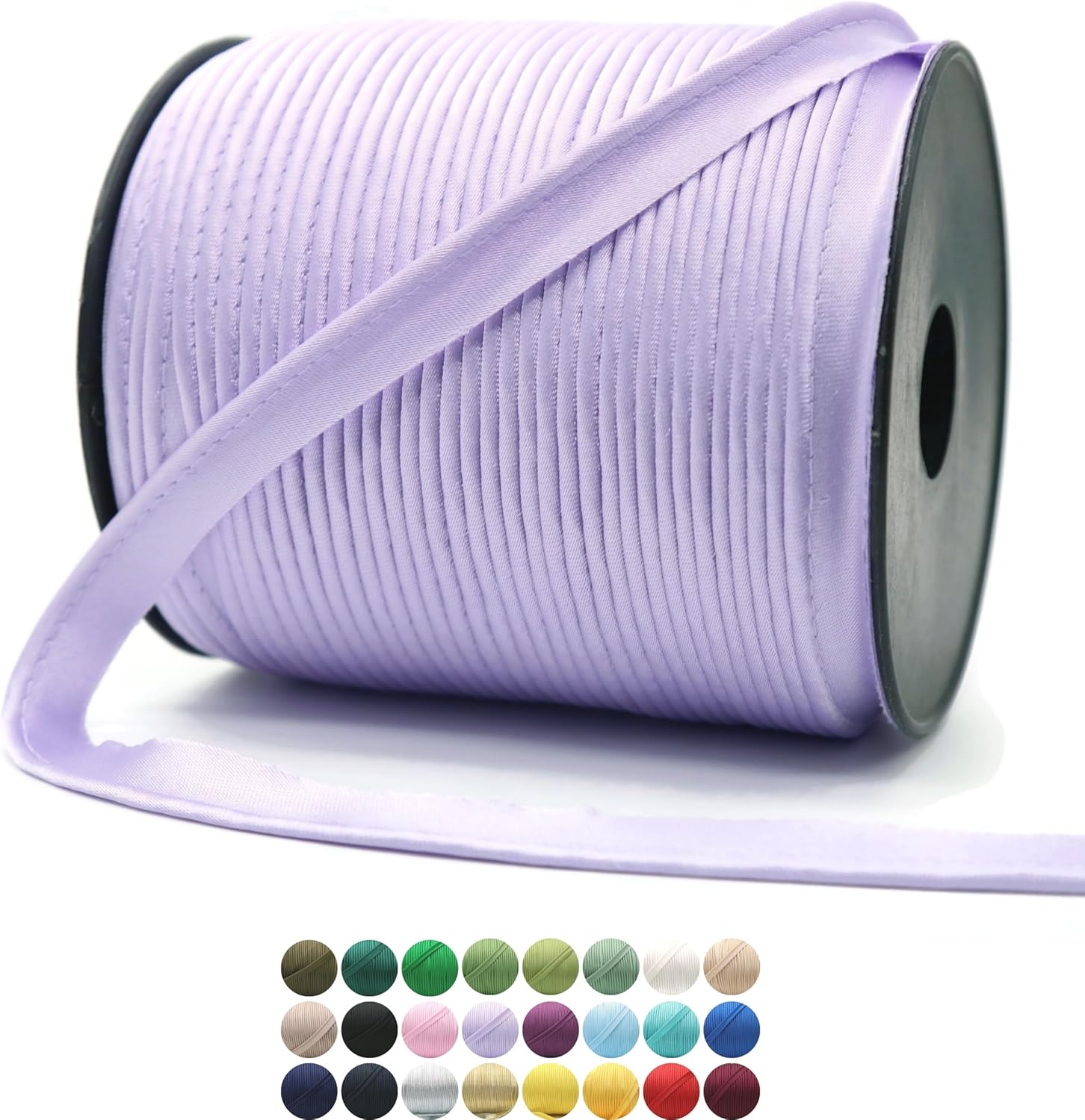 Amazon.com: Luxury Satin Piping Trim - 10 Yards - 25+ Colors - Amethyst ...