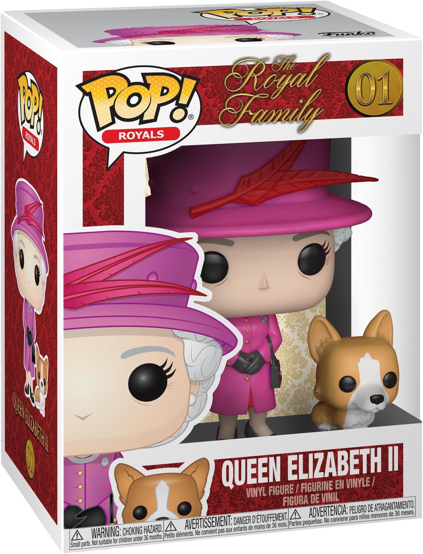 Amazon.com: Funko POP!: Royal Family - Queen Elizabeth II Collectible ...