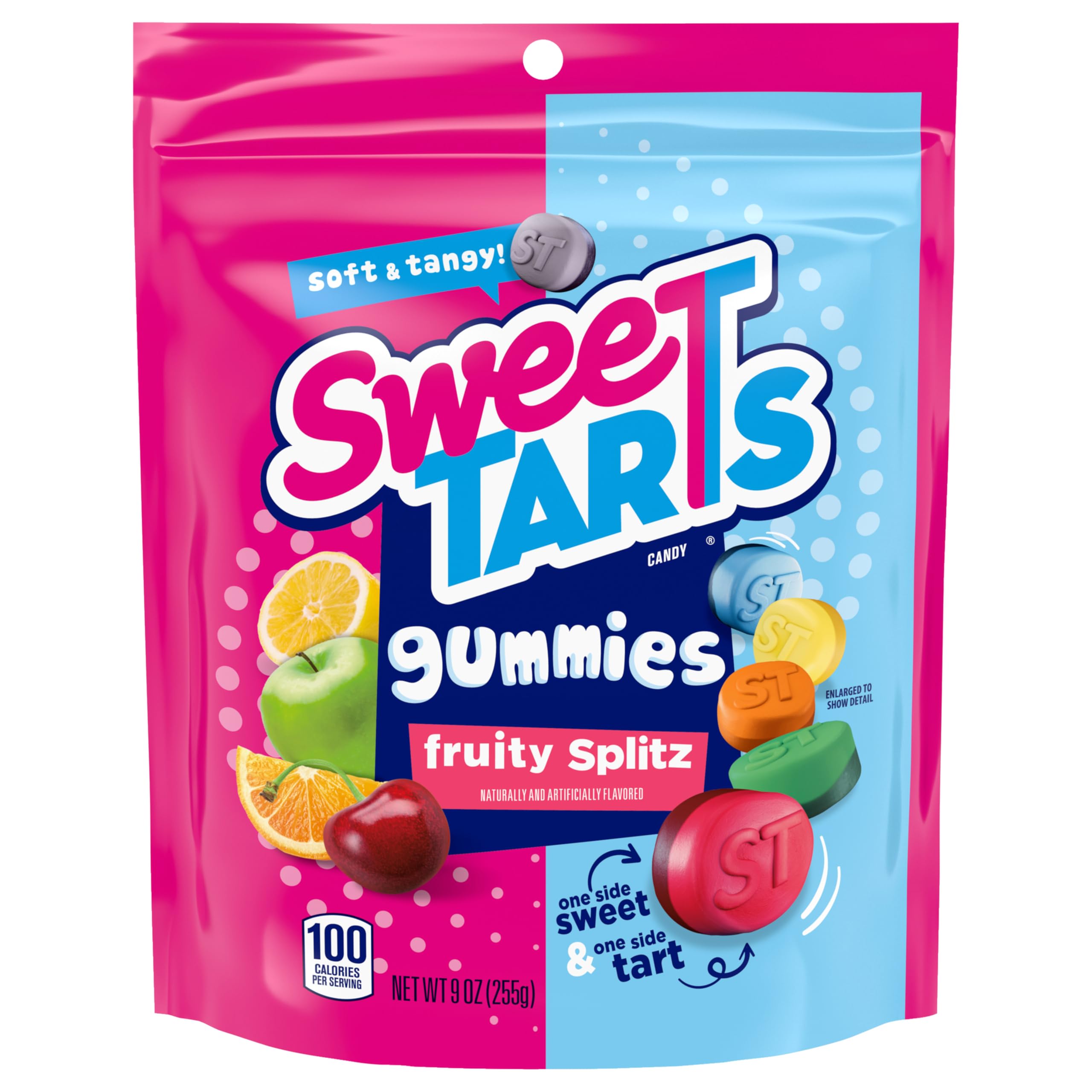 Amazon.com: SweeTARTS Gummies Fruity Splitz, Candy, Sweet and Tart ...