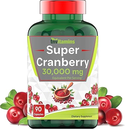 Amazon.com: Cranberry Pills for Women & Men (30,000 MG - 90 Capsules ...