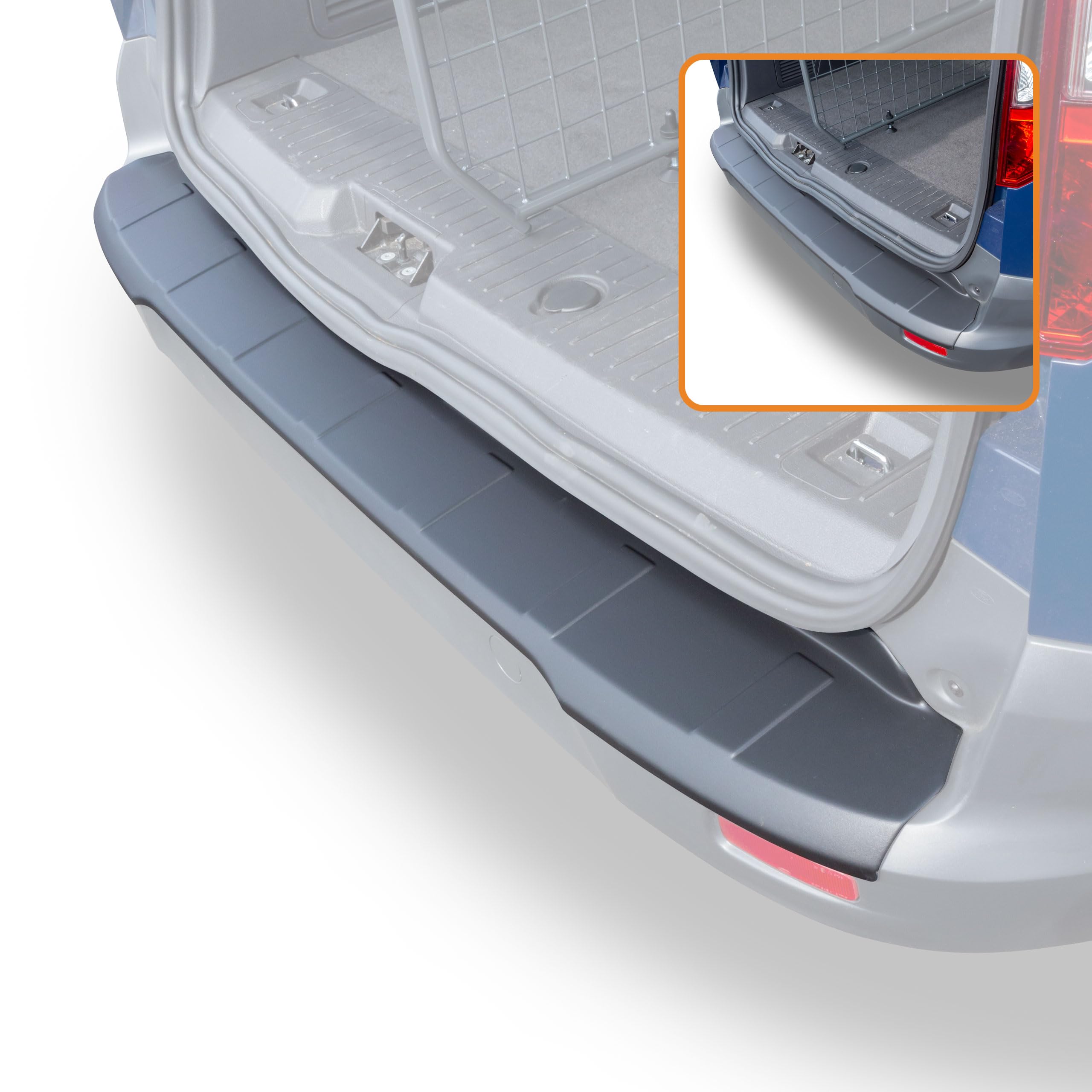 Travall Car Boot Bumper Protector Compatible with Ford Tourneo and ...