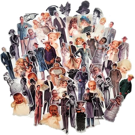 Amazon.com: FAYWARE Aesthetic Stickers for Journaling and Scrapbooking ...