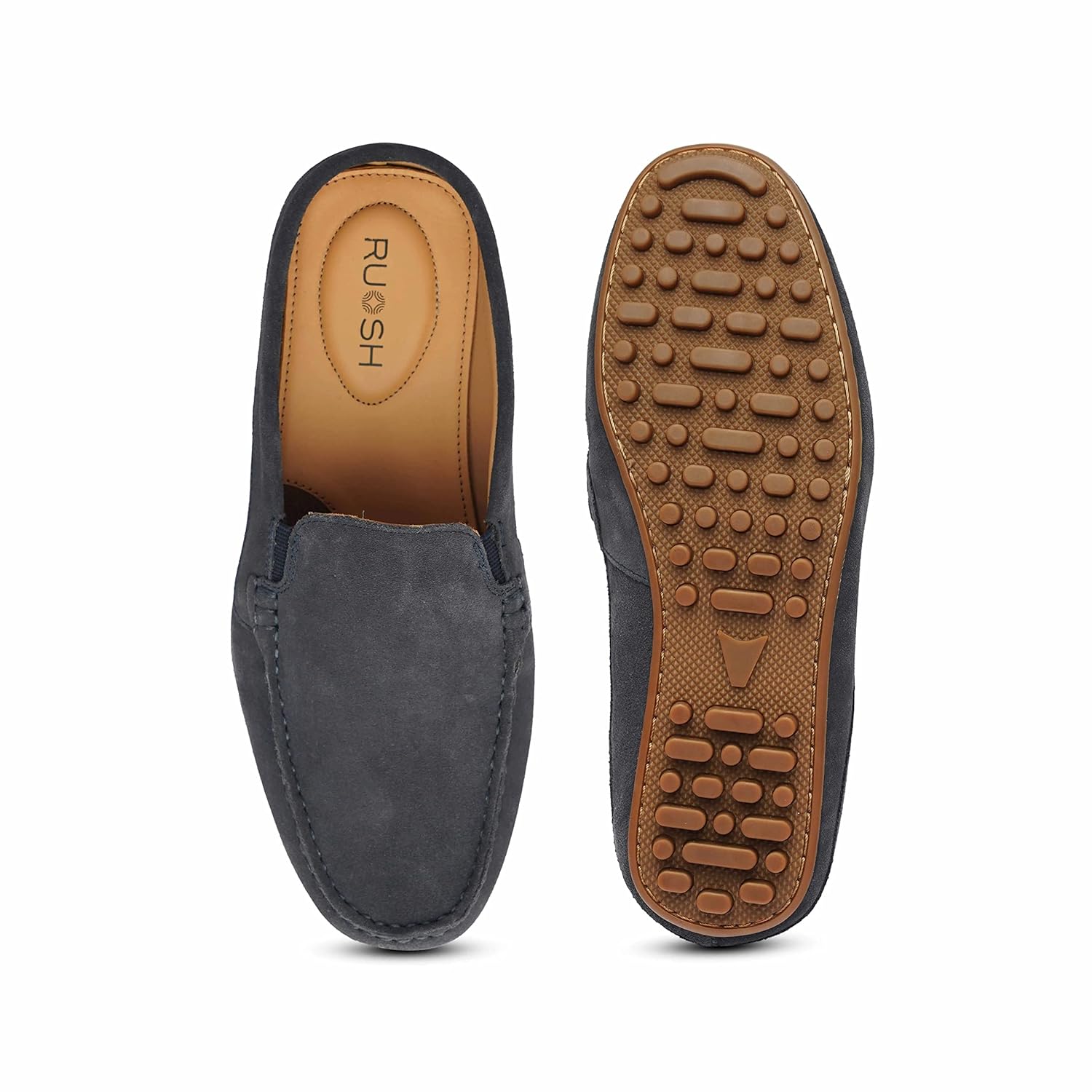 Buy Ruosh Men Footwear Mule-Slip On Blue at Amazon.in