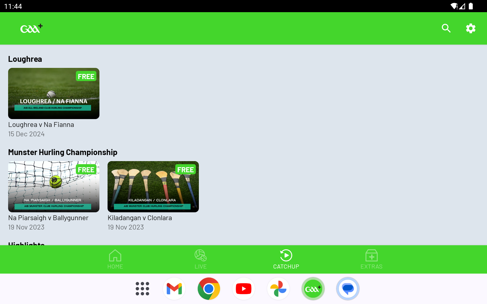 GAA+: Watch Live GAA - App on the Amazon Appstore