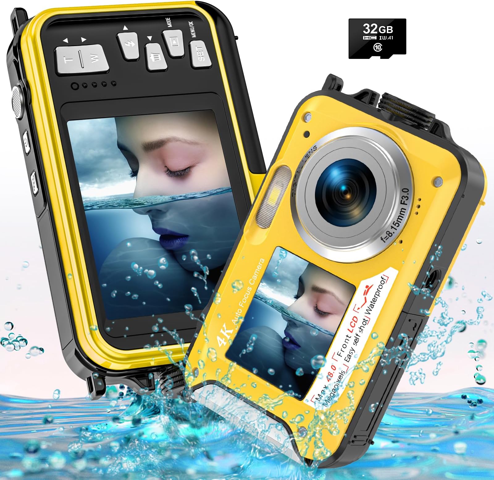 Amazon.com : Fujifilm FinePix XP140 Waterproof Digital Camera w/16GB SD ...