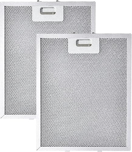Amazinpure 2X 300 x 250 mm Cooker Hood Metal Mesh Filter Compatible ...