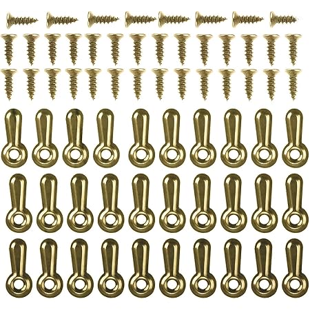 160 Pieces Frame Picture Turn Button Frame Hardware Backing Clips and ...